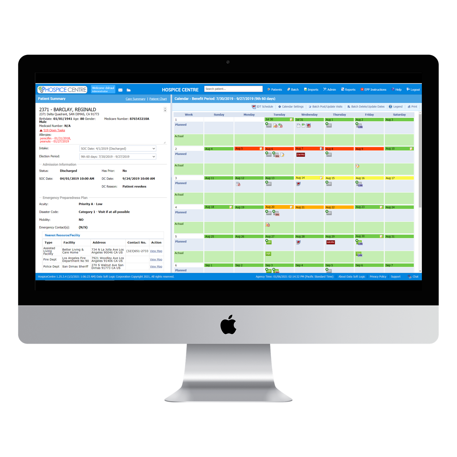 Data Soft Logic - Hospice Centre